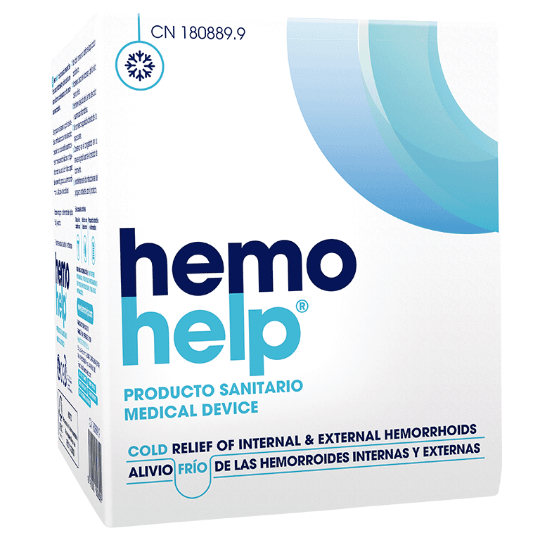 Hemohelp. A cold relif for internal and external hemorrhoids